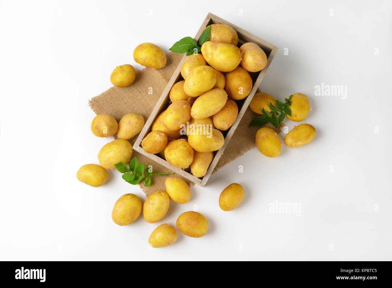 box of potatoes Stock Photo - Alamy
