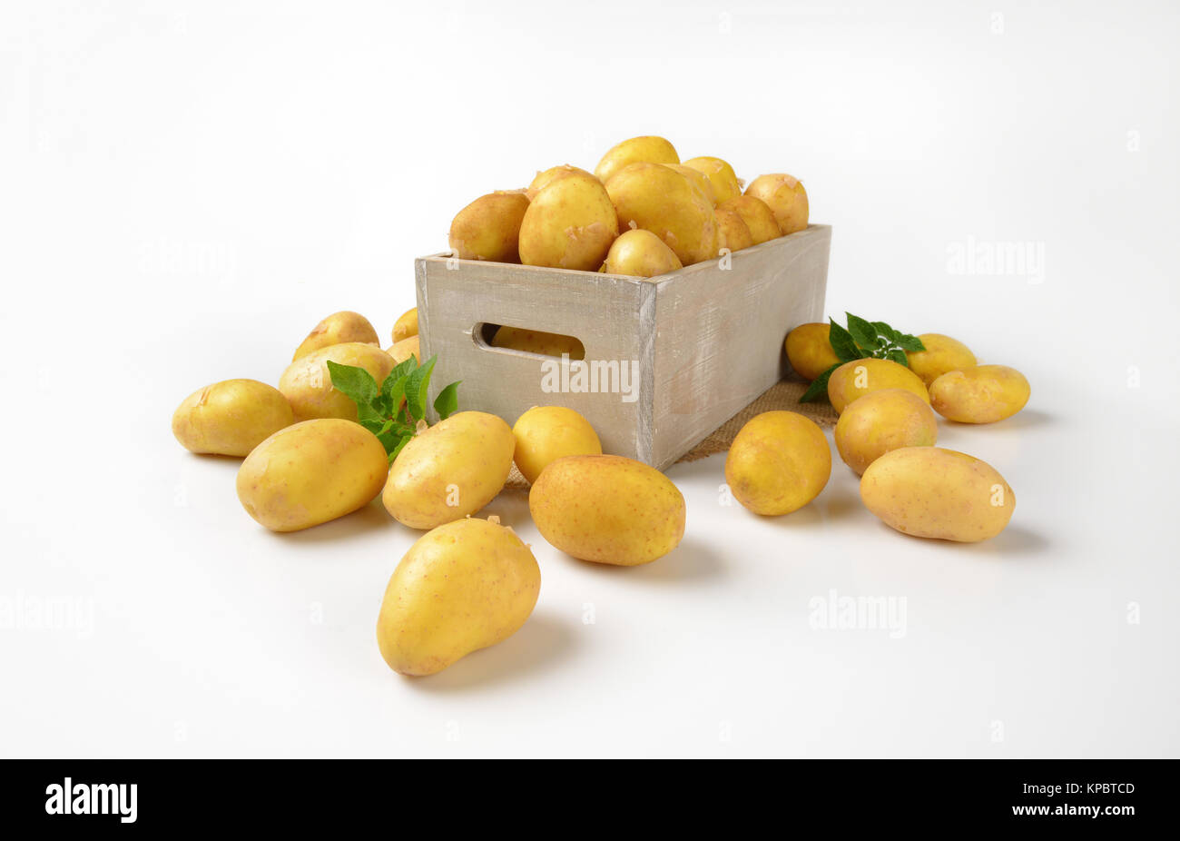 box of potatoes Stock Photo - Alamy