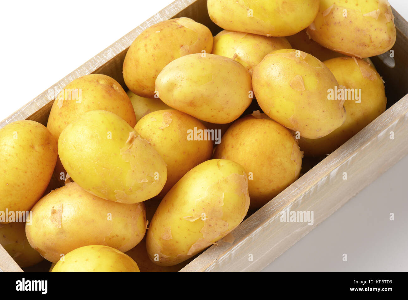 box of potatoes Stock Photo - Alamy