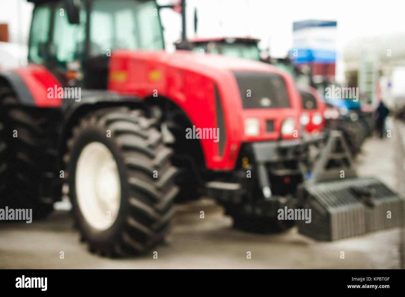 Excavator Loader Machine. Side View of Front Hoe Loader. Industrial ...