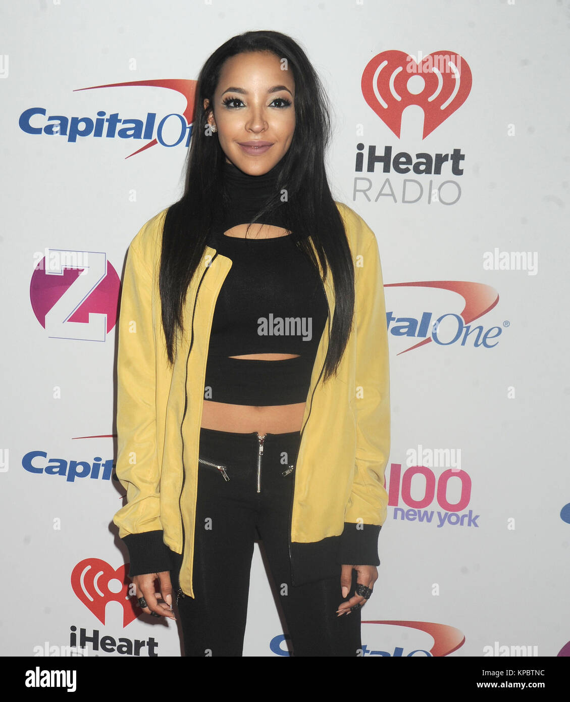 NEW YORK, NY - DECEMBER 11: Tinashe attends Z100's iHeartRadio Jingle ...