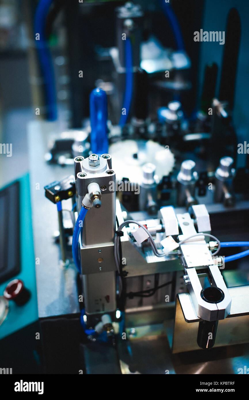 machines and mechanisms of production laboratories Stock Photo - Alamy