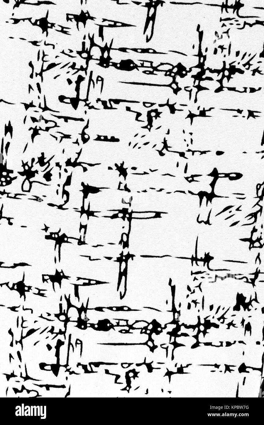 Woven textile pattern Black and White Stock Photos & Images - Alamy