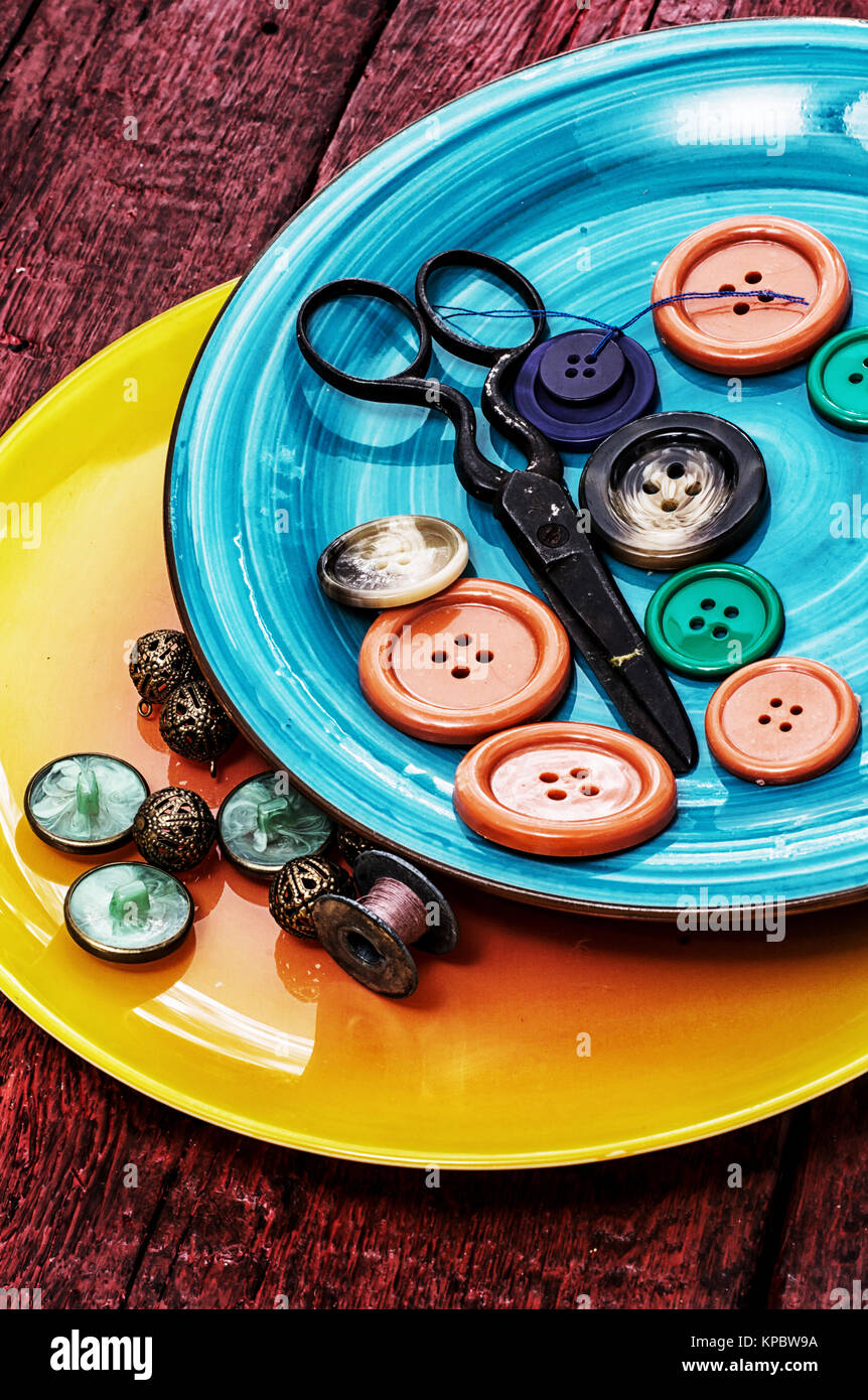 variety of buttons Stock Photo - Alamy