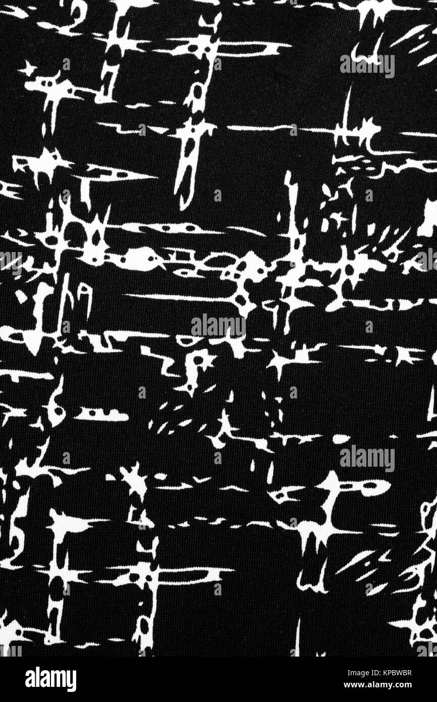 Textile pattern fabric Black and White Stock Photos & Images - Alamy