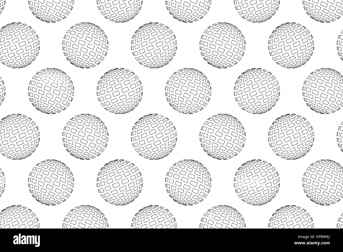 Globe - abstract square pattern Stock Vector Image & Art - Alamy