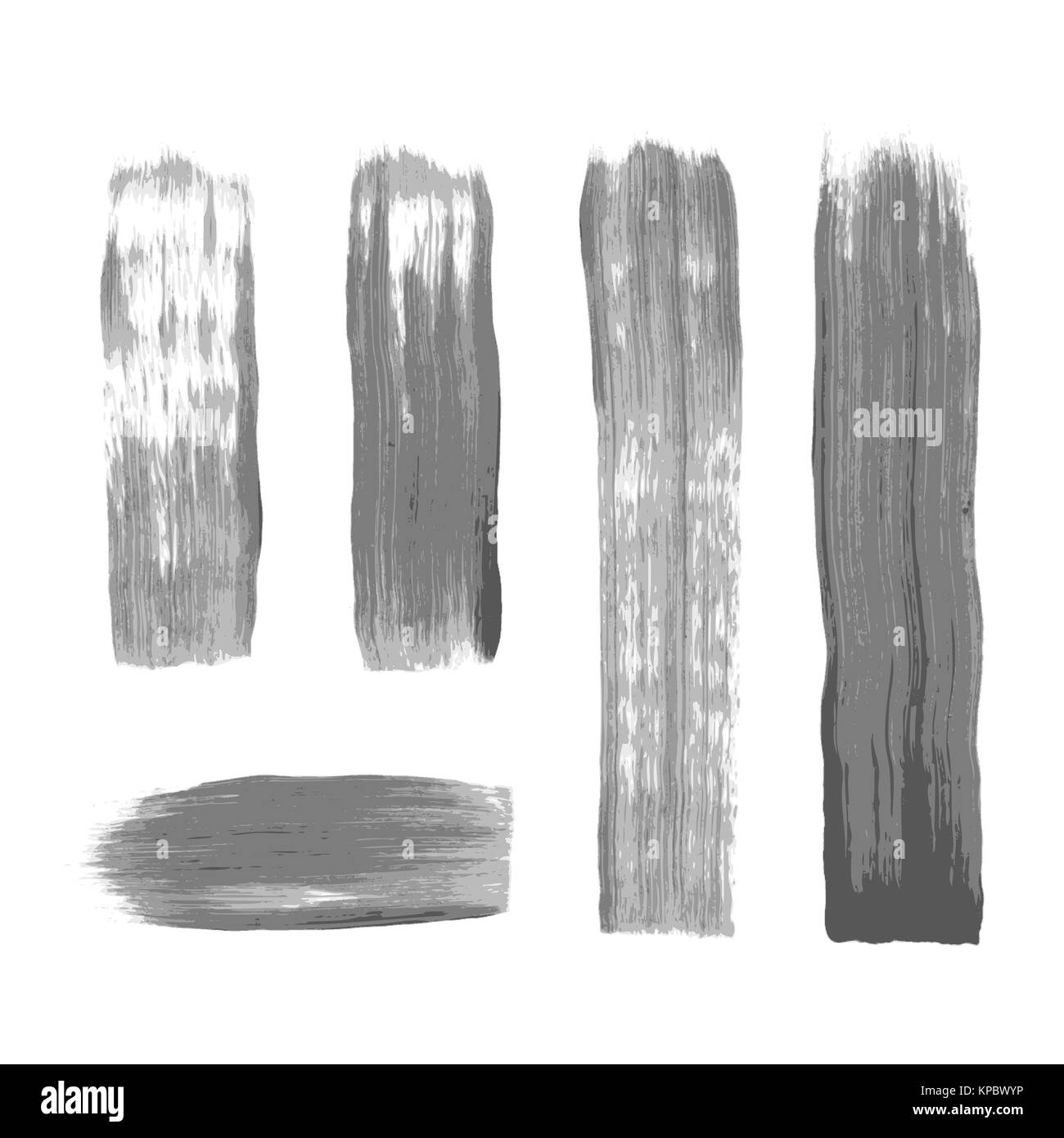 vector grey tones artistic hand drawn paint brush realistic texture ...