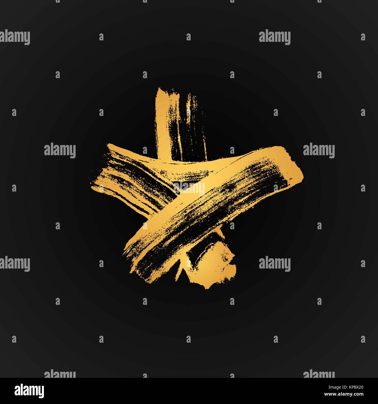 vector gold colorful artistic hand drawn graffiti pen marker realistic ...