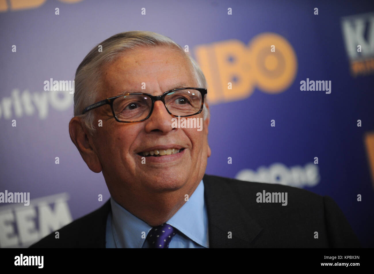NEW YORK, NY - OCTOBER 26: David Stern attends the 'Kareem: Minority Of ...