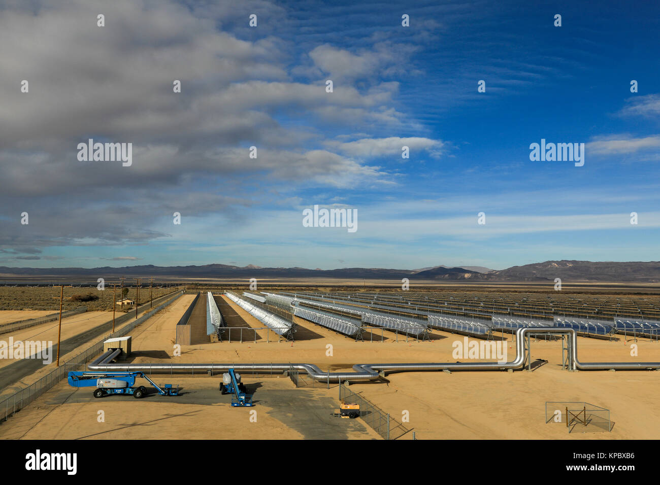 Solar Energy Park, Mojave Desert Solar Project, Mojave Desert ...