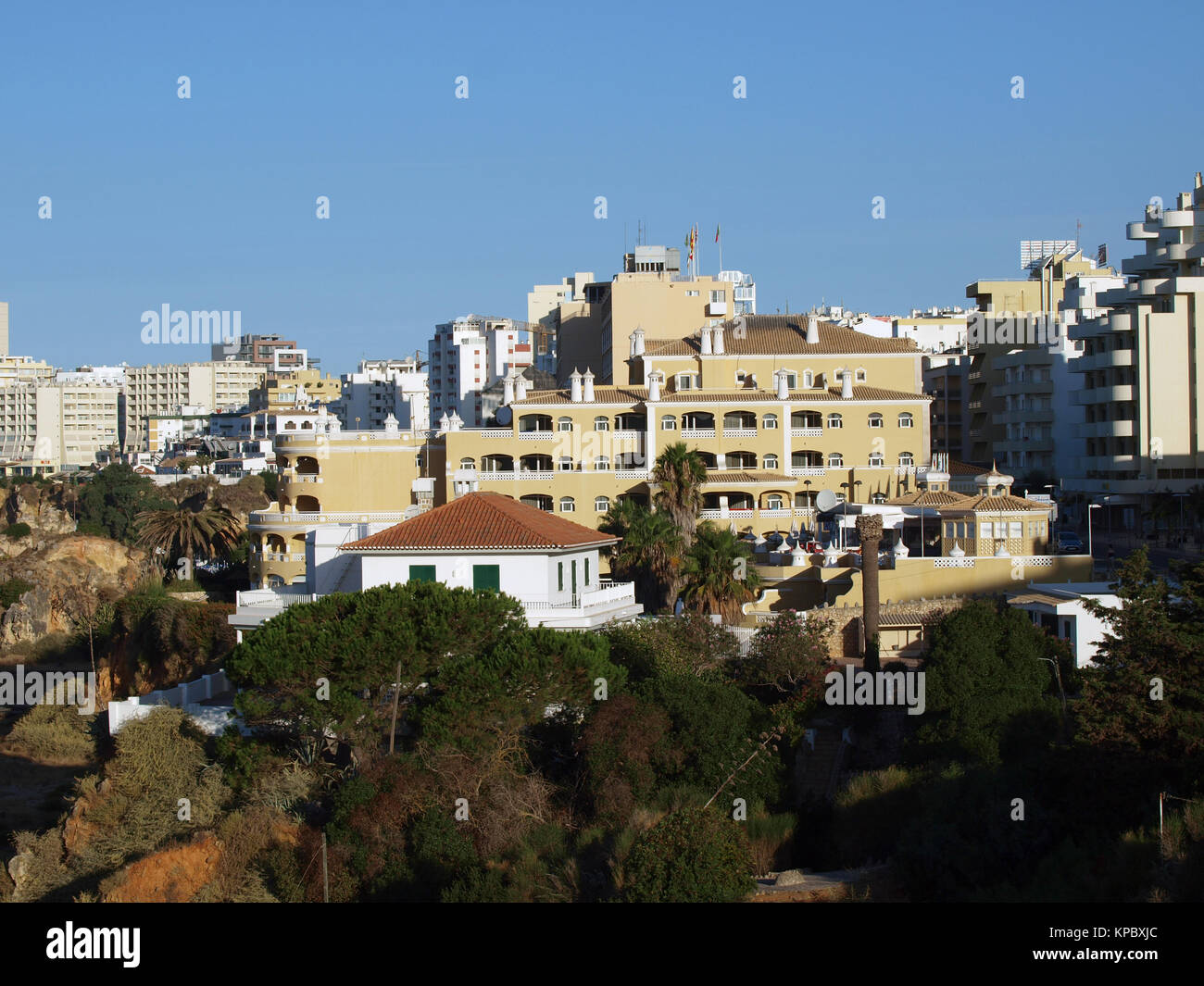 Portimao-resort on the Atlantic coast of the Algarve, Portugal Stock ...