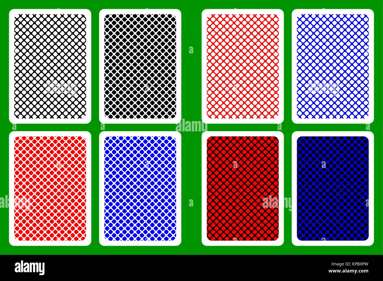 Playing card back designs Stock Vector Images - Alamy Playing card back designs Stock Vector Images - Alamy