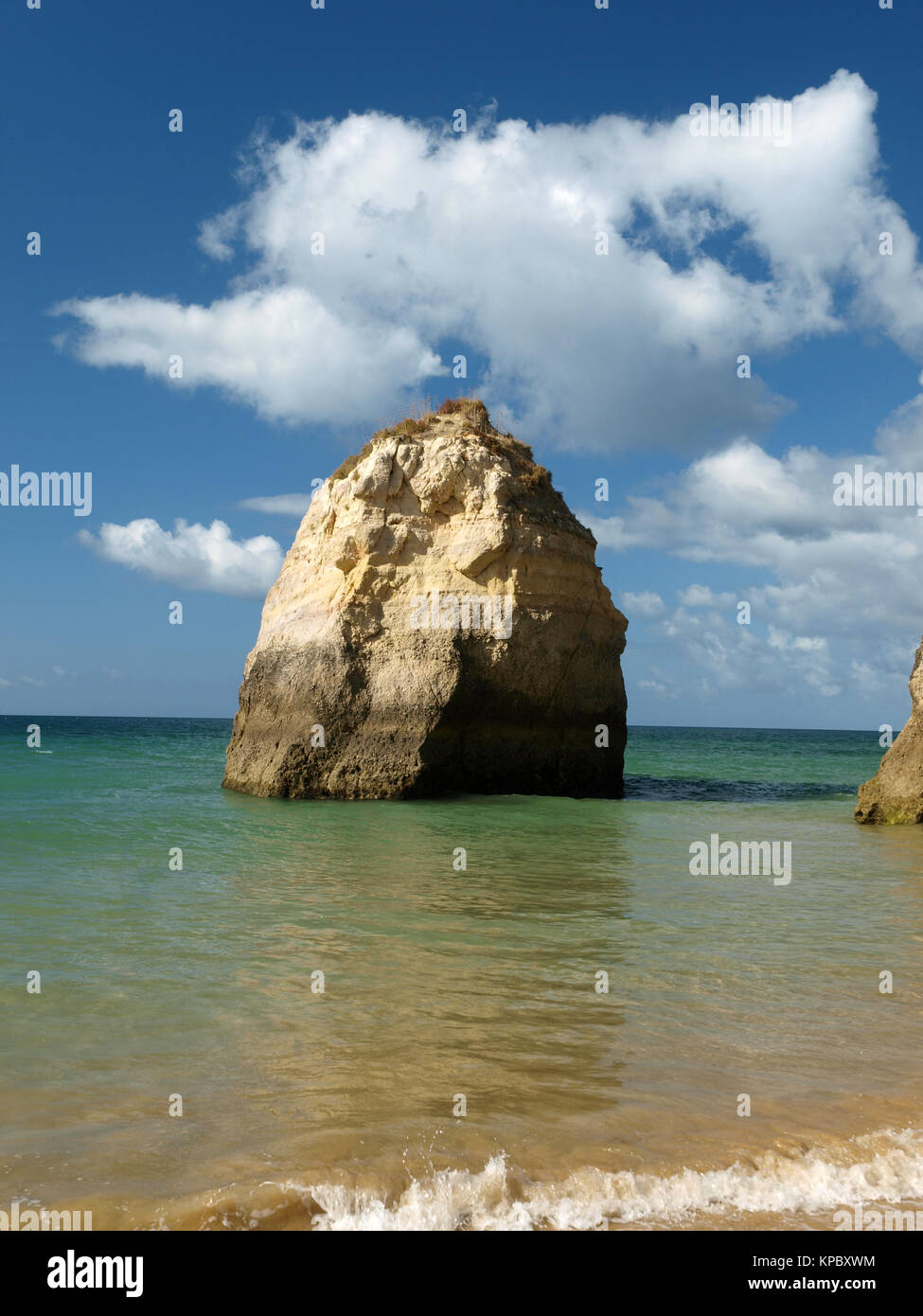 Beach of Praia da Rocha in Portimao, Algarve, Portugal Stock Photo - Alamy