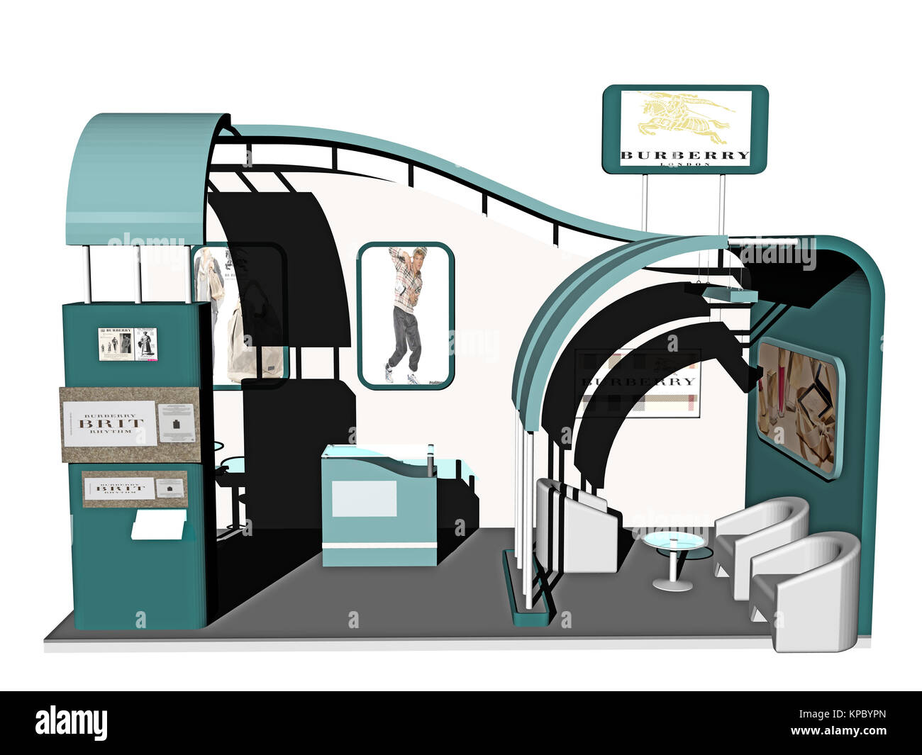 Booth Cut Out Stock Images & Pictures - Alamy