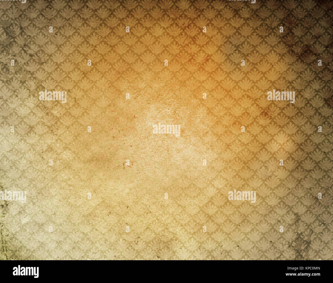 Old grunge paper background with vintage ornament for the design Stock ...