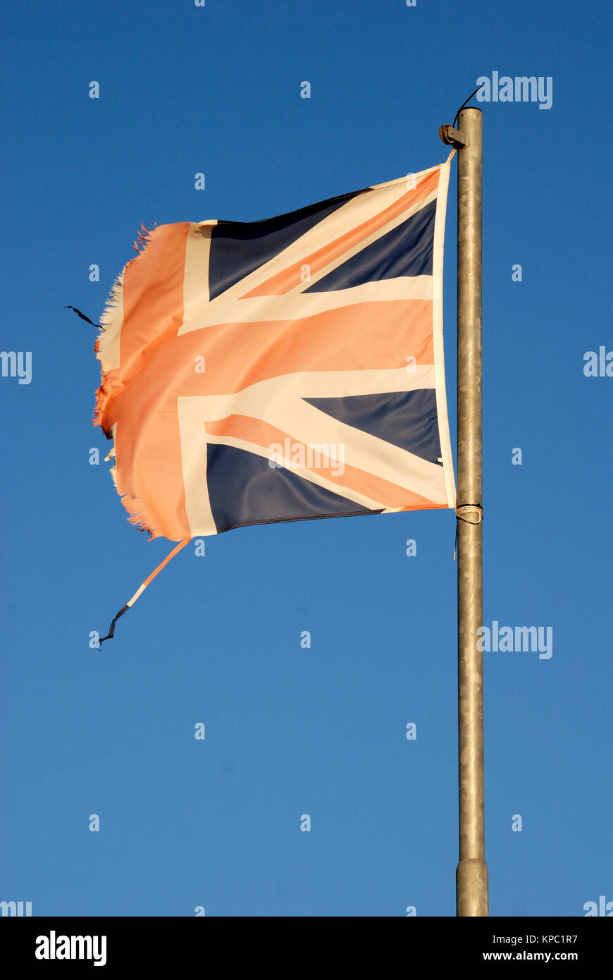Half Union Jack Stock Photo - Alamy