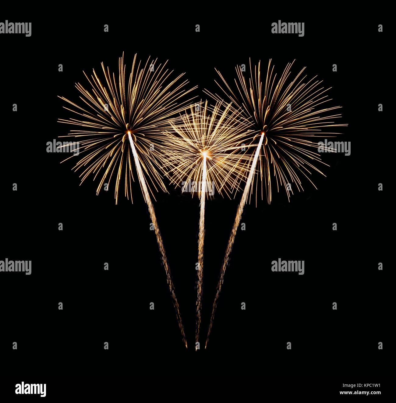 Colorful fireworks Bouquet - Fireworks Blast at 4th of July celebration ...