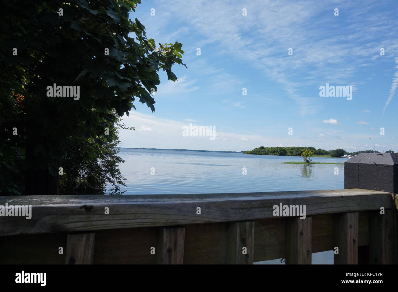Waterfront with open clear sky few clouds Stock Photo - Alamy Waterfront with open clear sky few clouds Stock Photo - Alamy