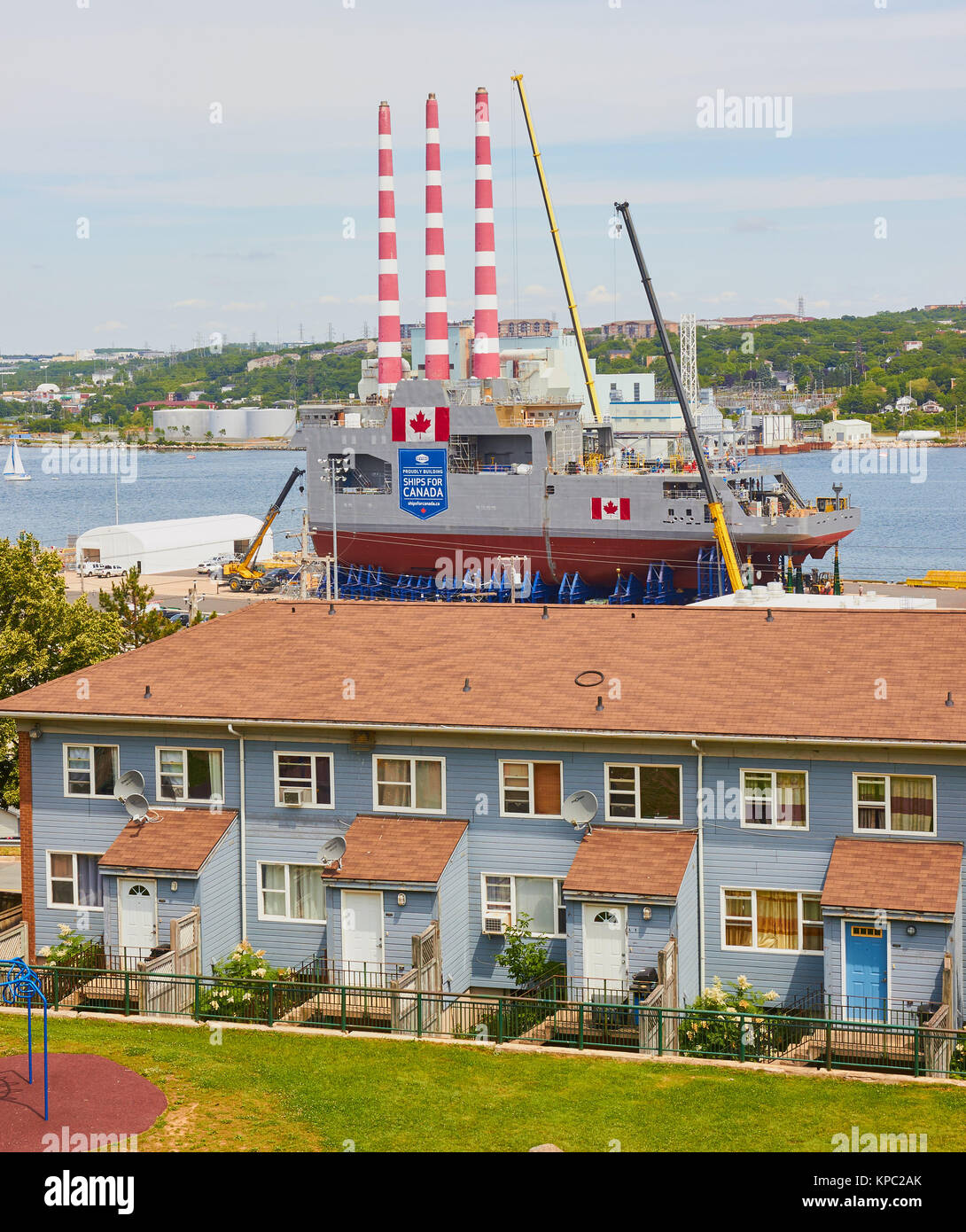 Halifax housing construction hi-res stock photography and images - Alamy