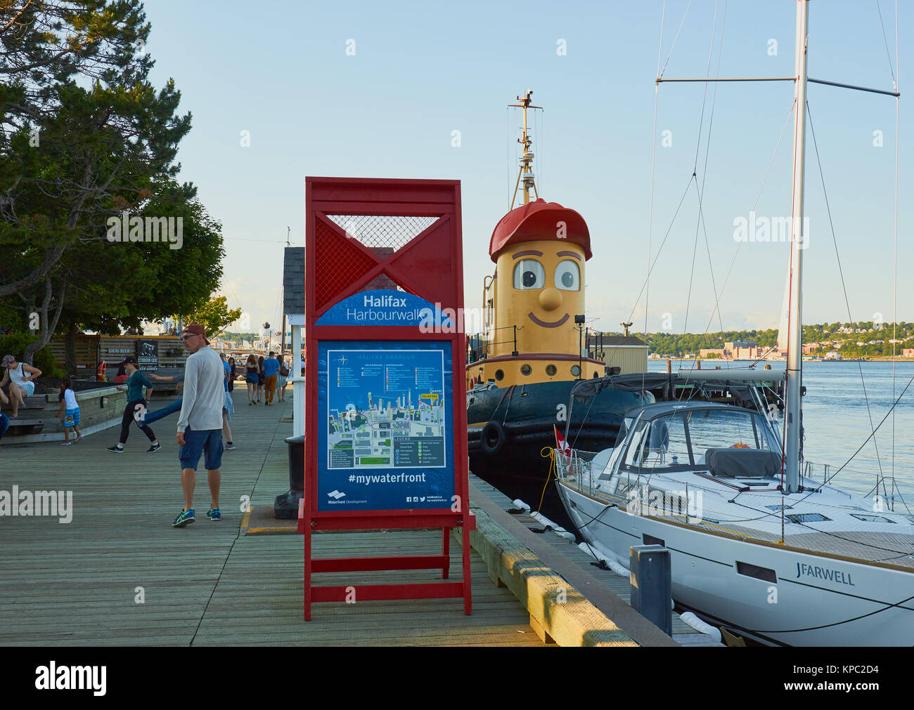 Theodore Too a full size replica of Theodore Tugboat Halifax, star of a ...