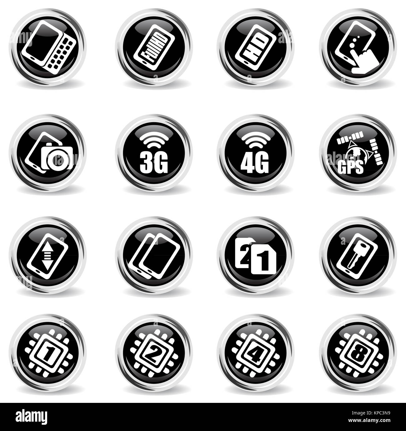 Smartphone specifications and functions Stock Photo - Alamy