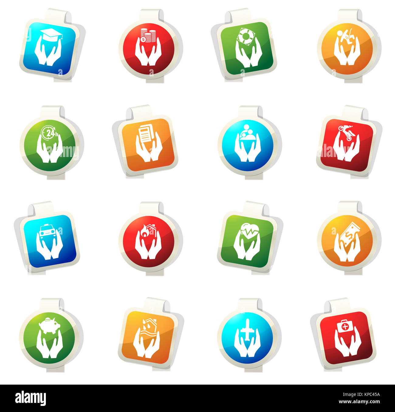 Hands money heart in Cut Out Stock Images & Pictures - Alamy