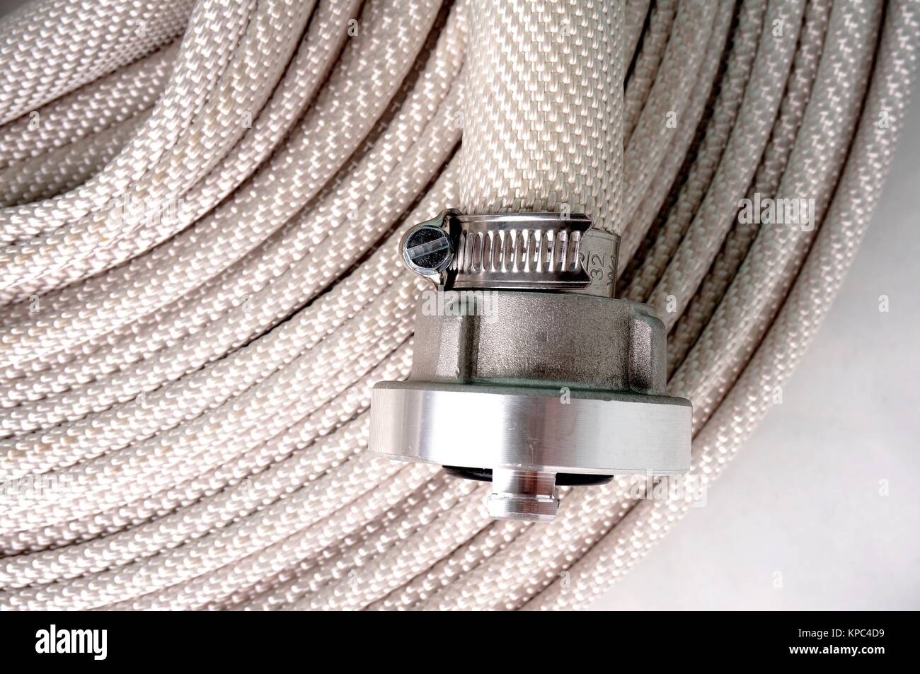 Fire hose couplings hi-res stock photography and images - Alamy