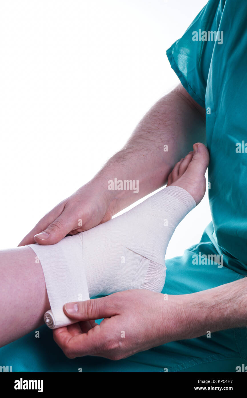Sprained toe hi-res stock photography and images - Alamy