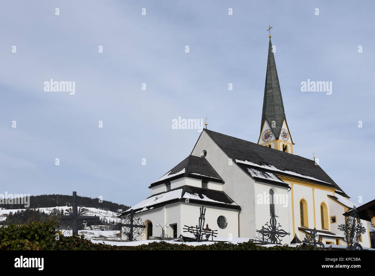 Kirchberg in tirol winter hi-res stock photography and images - Alamy