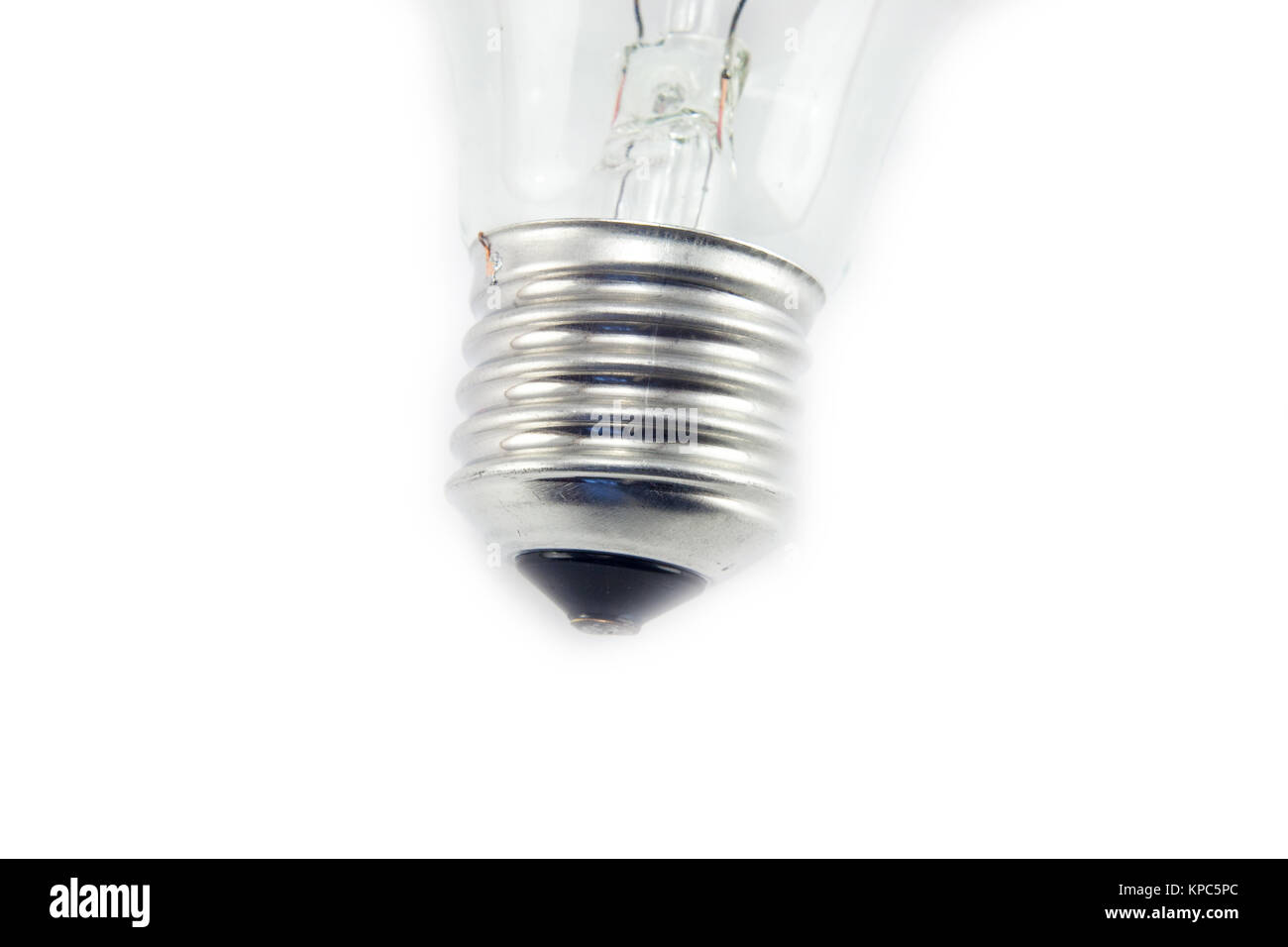 led light bulb isolated on white background Stock Photo - Alamy