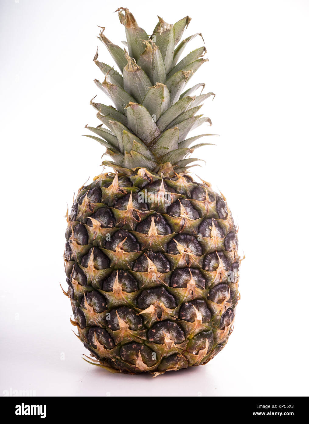 Ripe Organic Pineapple Stock Photo - Alamy