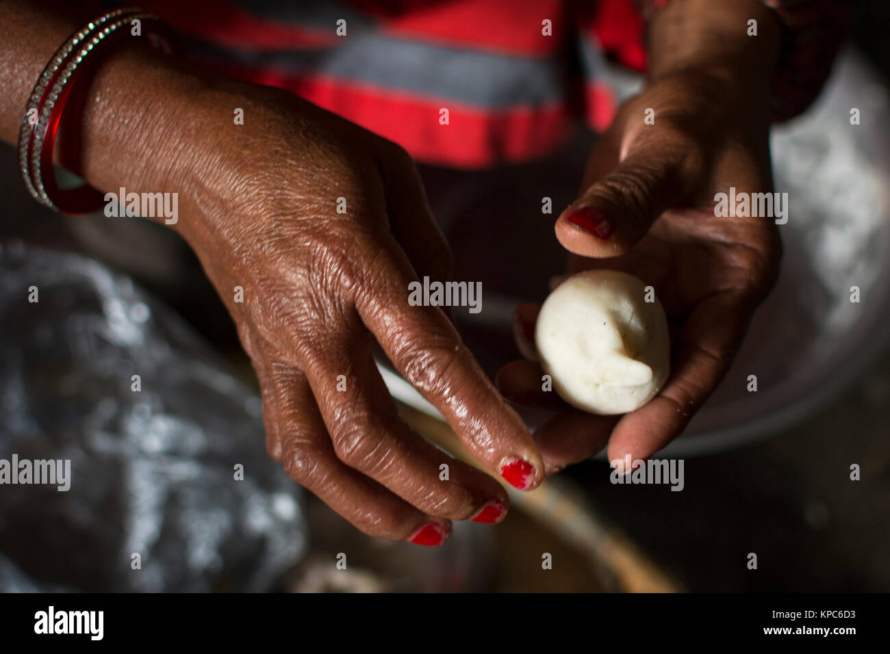 Yomari - Traditional Nepali Newari food Stock Photo - Alamy