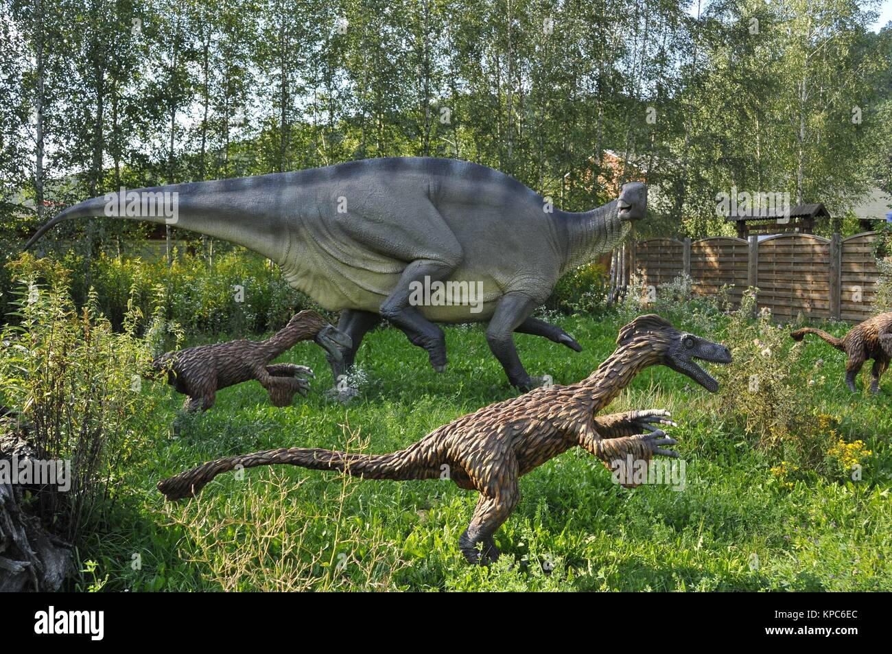 Jurassic Park in Baltow, Swietokrzyskie Voivodeship, Poland Stock Photo ...