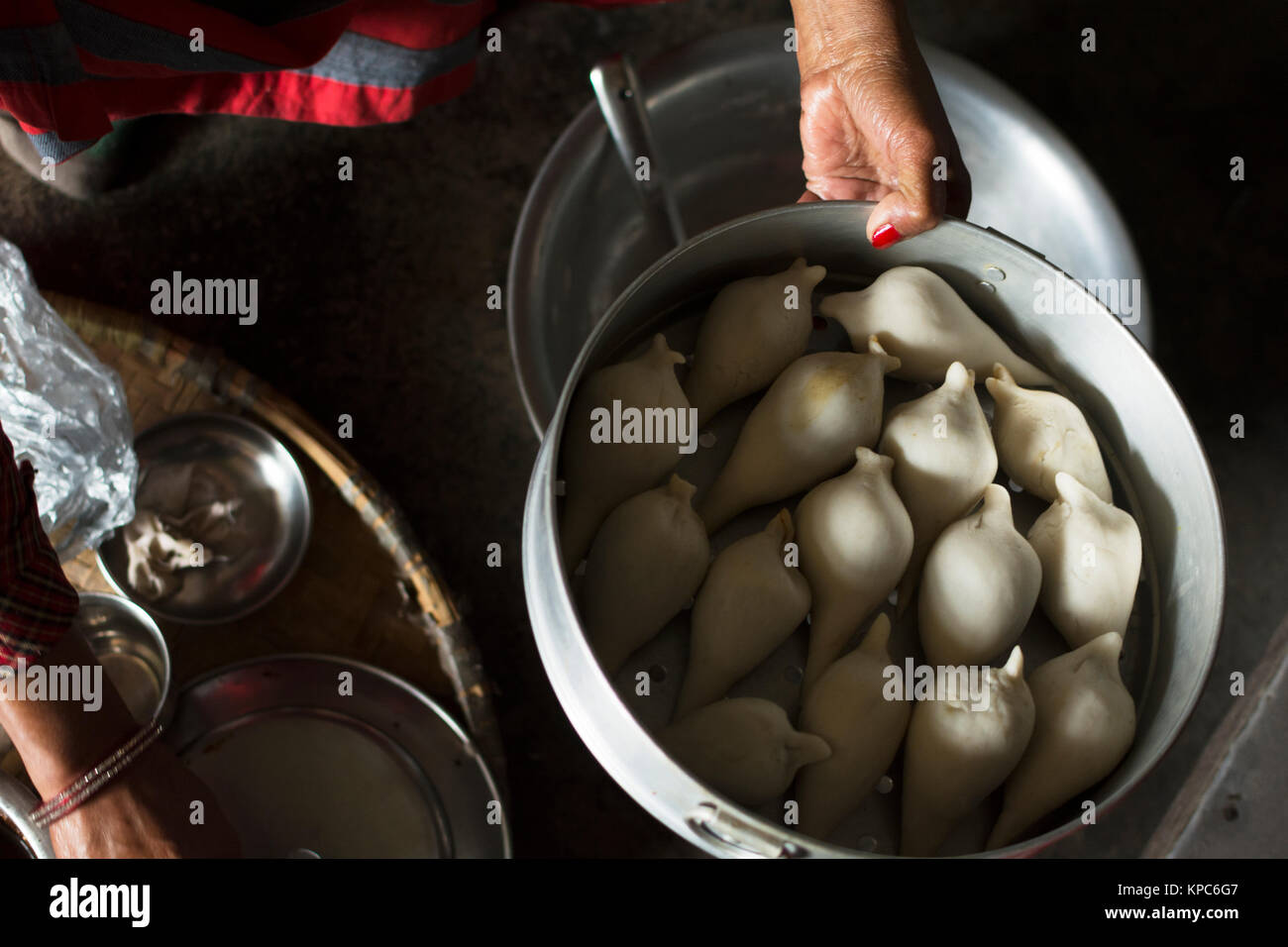Yomari nepal hi-res stock photography and images - Alamy