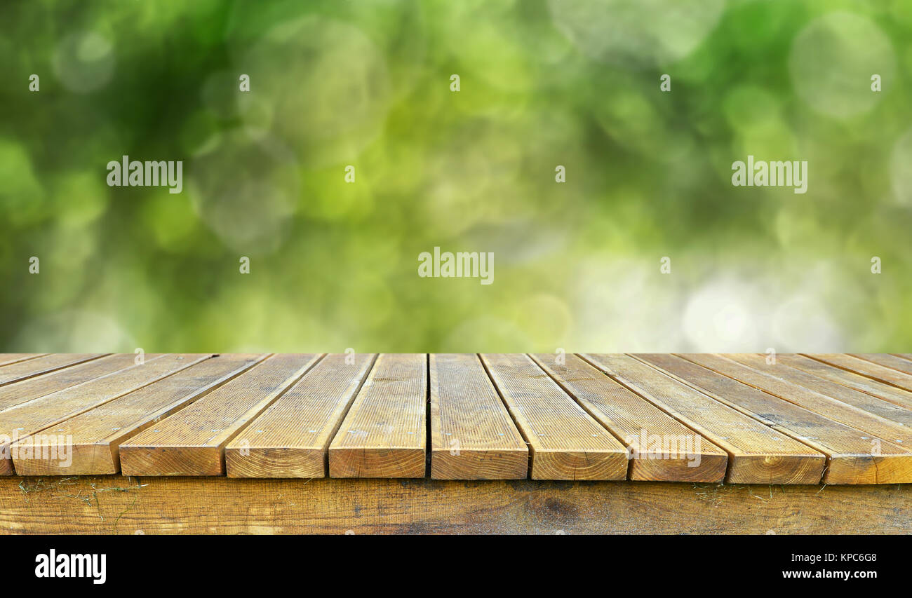 empty table for display montages Stock Photo - Alamy