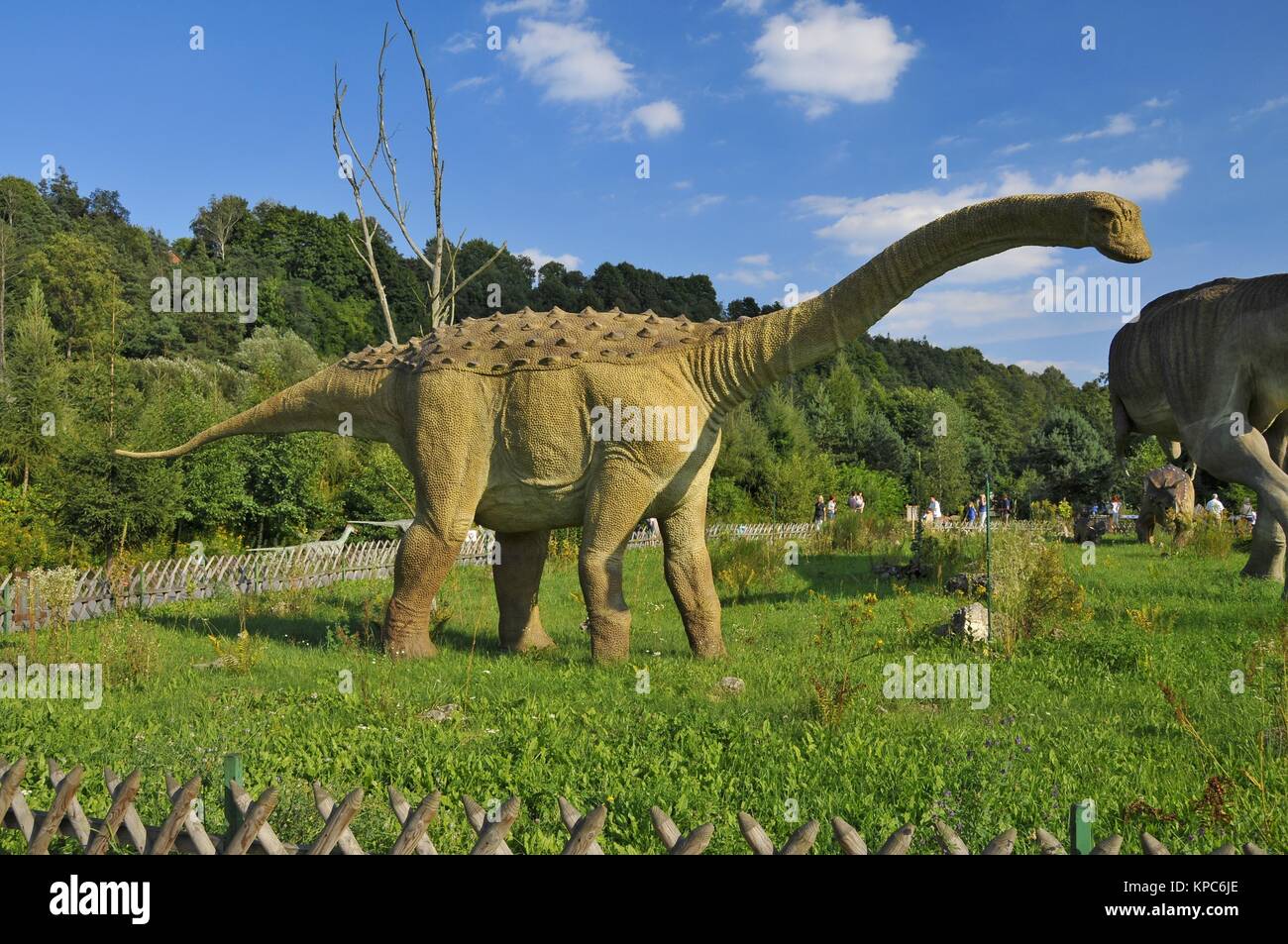 Jurassic Park in Baltow, Swietokrzyskie Voivodeship, Poland Stock Photo ...