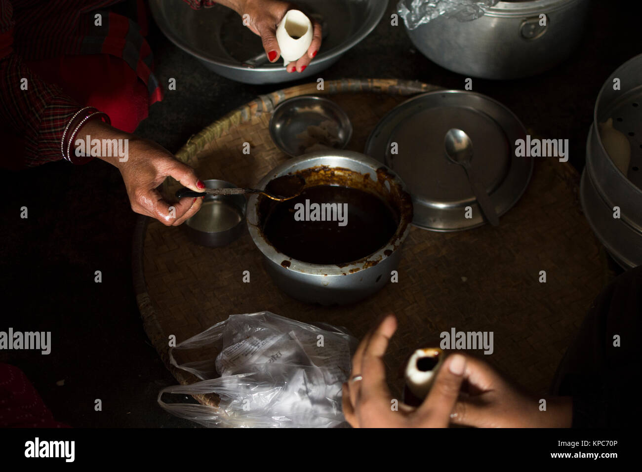 Yomari - Traditional Nepali Newari food Stock Photo - Alamy