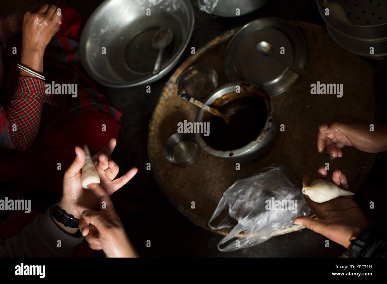 Yomari - Traditional Nepali Newari food Stock Photo - Alamy