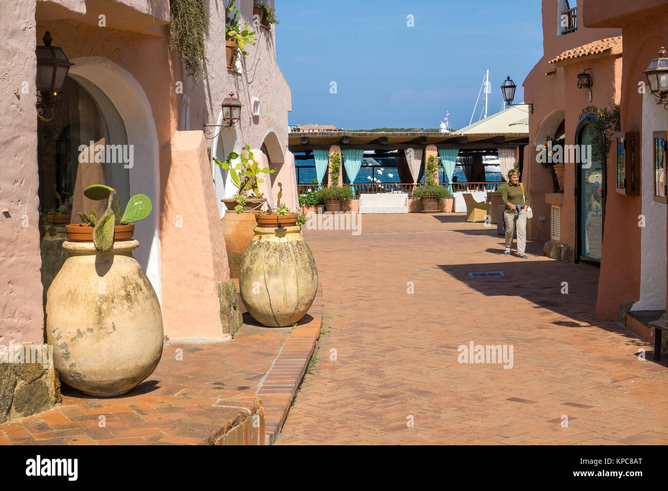 Houses at Porto Cervo, moorish style, luxury destination at Costa ...