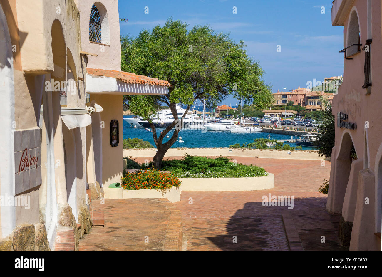 Houses at Porto Cervo, moorish style, luxury destination at Costa ...