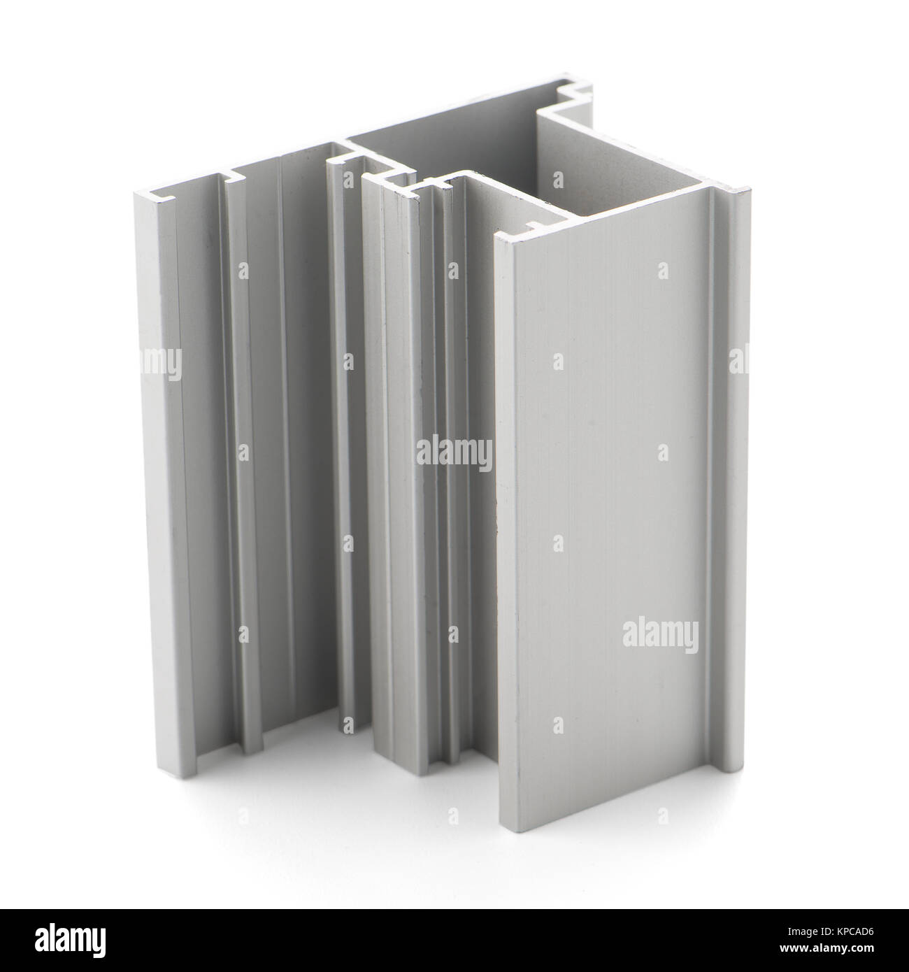 Aluminium profile sample Stock Photo - Alamy
