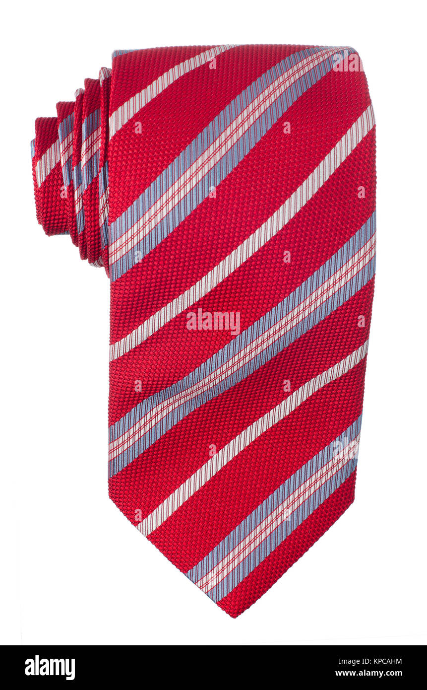 Red pattern tie Stock Photo - Alamy
