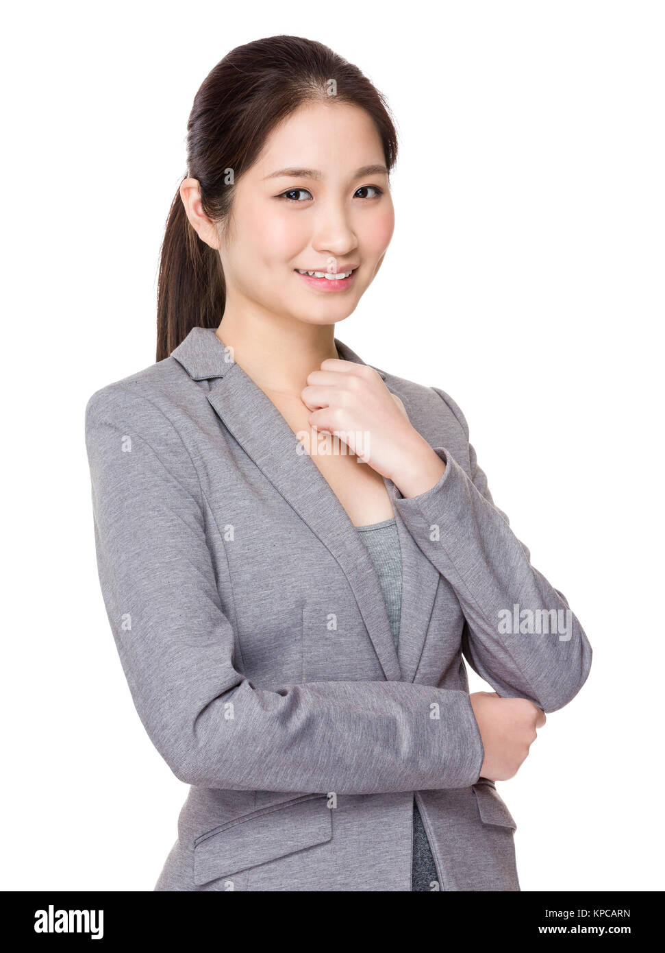 Asian young businesswoman Stock Photo - Alamy
