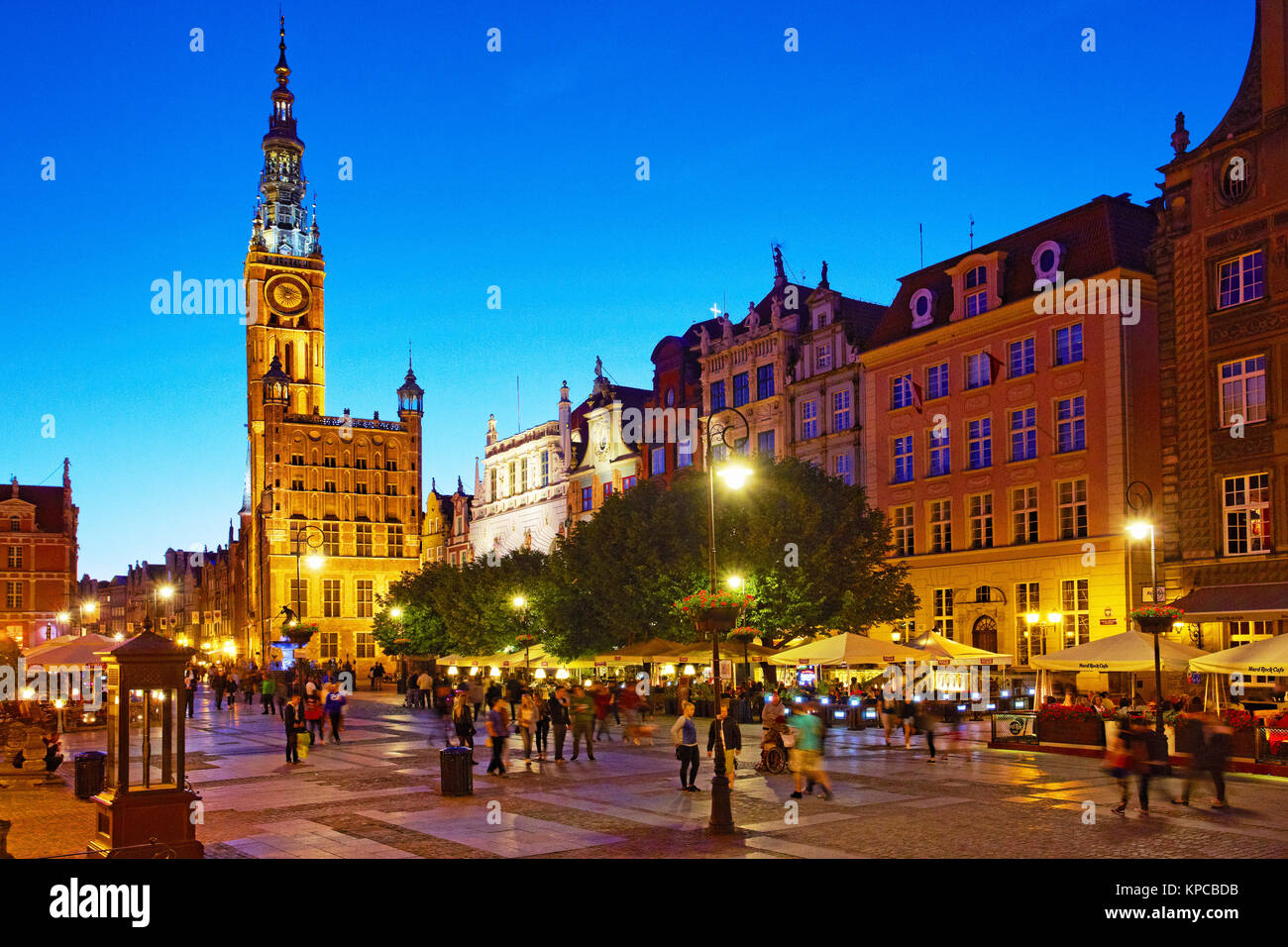 Poland, Gdańsk, długi targ Stock Photo - Alamy