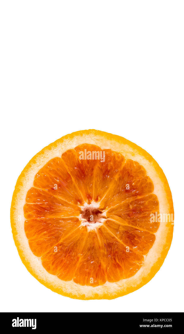Orange isolated on white Stock Photo - Alamy