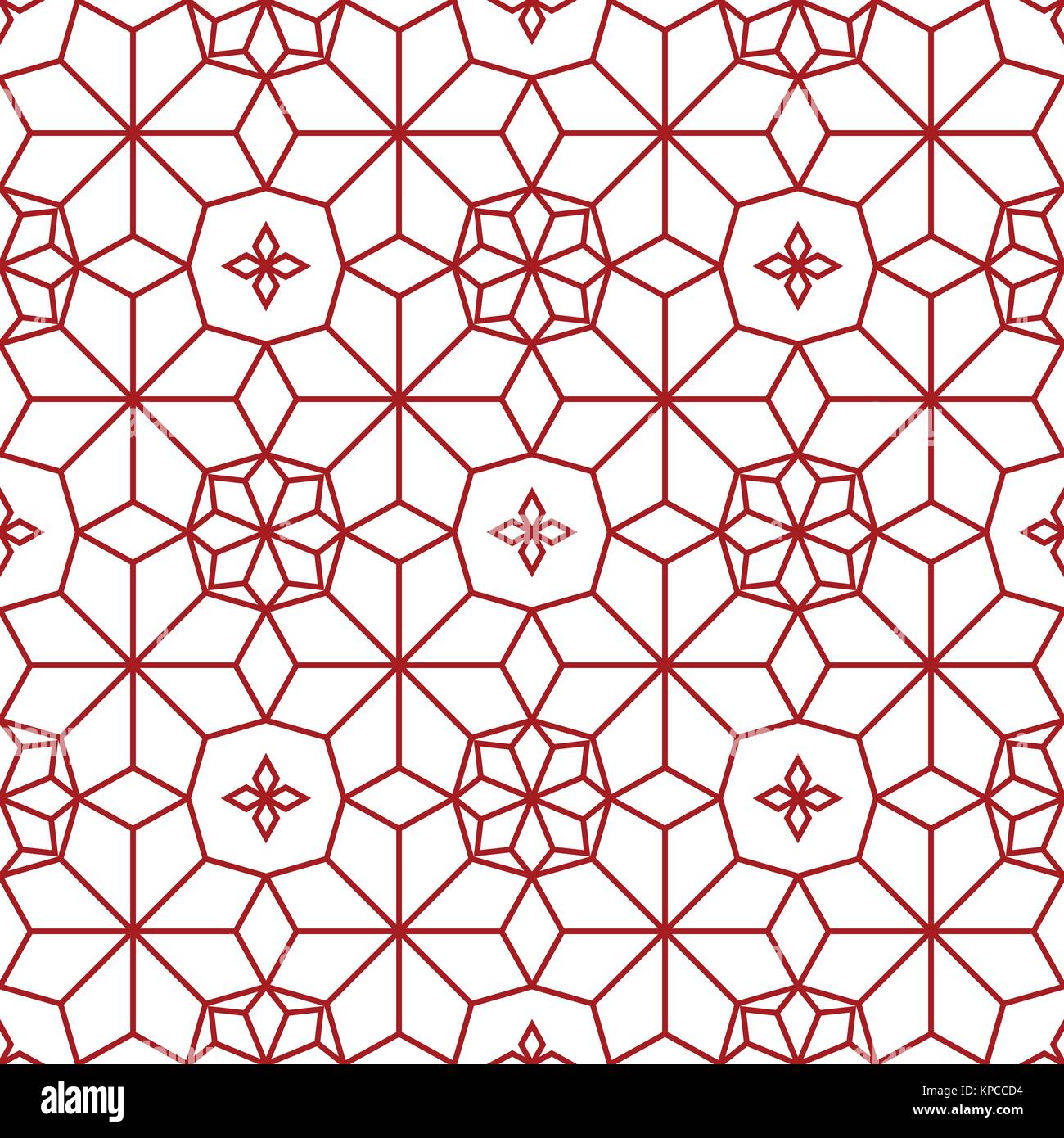 Moroccan mosaic wallpaper vector Stock Vector Images - Alamy