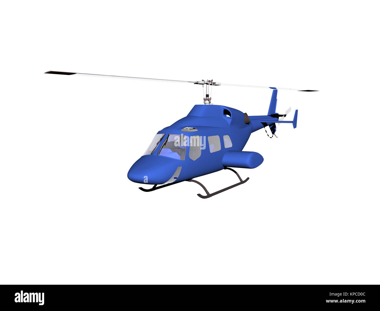 Helicopter in the air Cut Out Stock Images & Pictures - Alamy