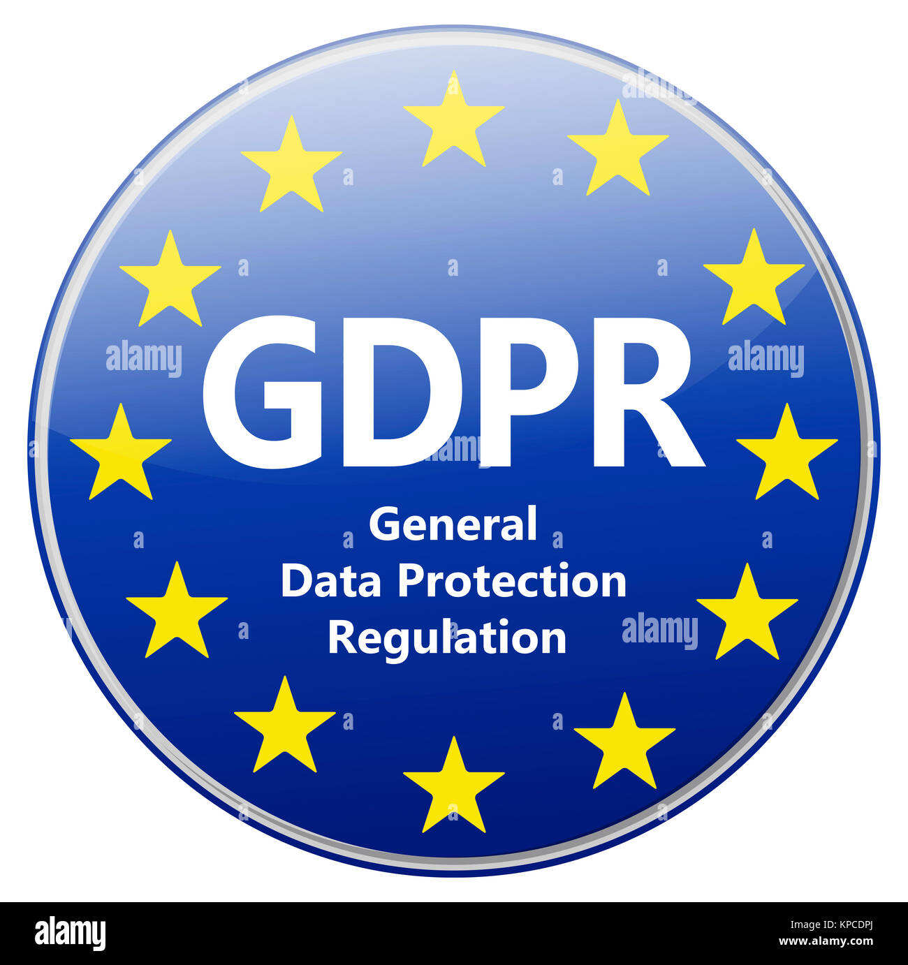 GDPR - European General Data Protection Regulation Stock Photo - Alamy