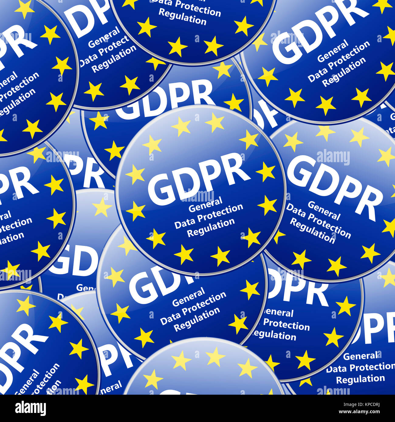 GDPR - European General Data Protection Regulation Stock Photo - Alamy
