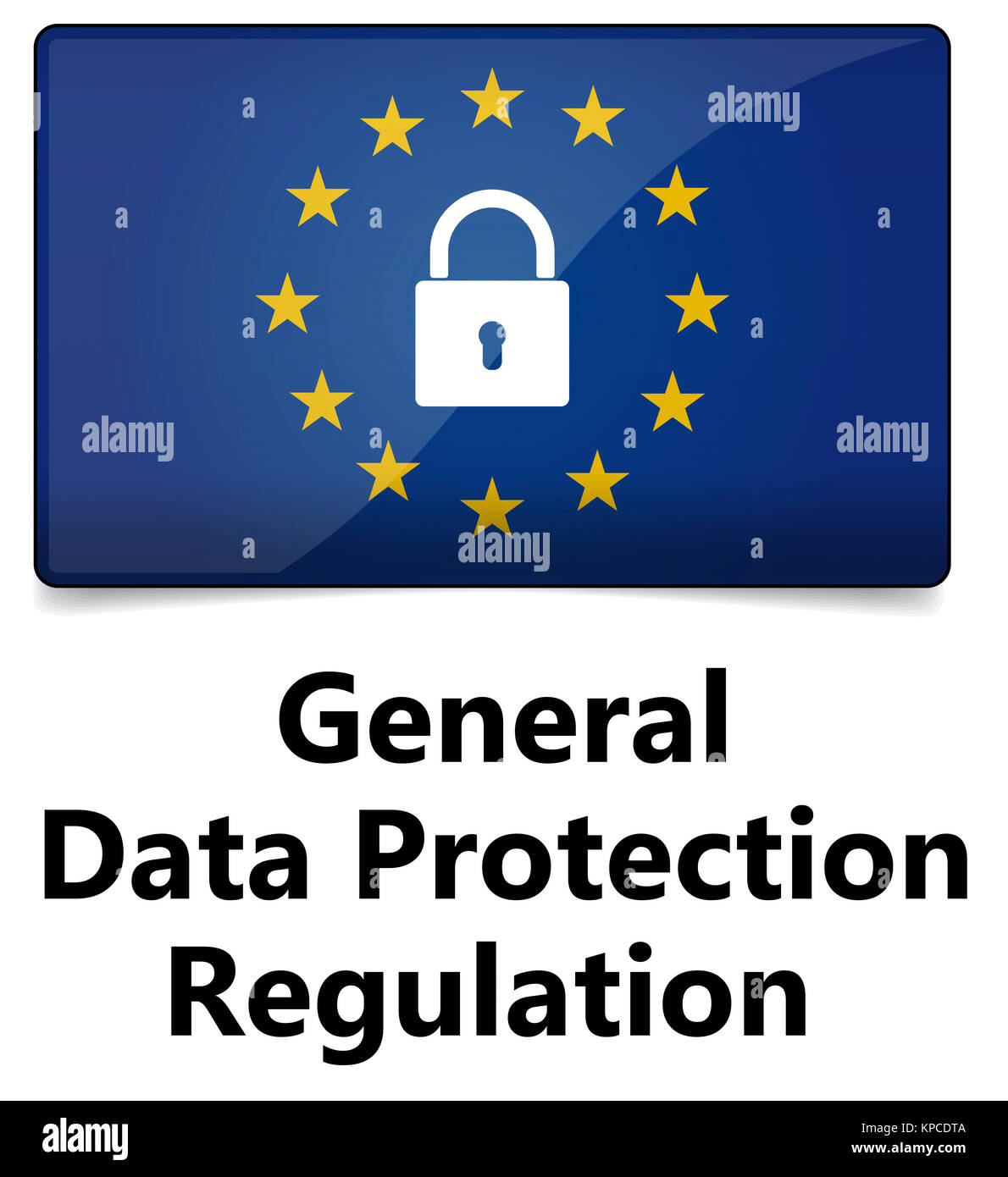 GDPR - European General Data Protection Regulation Stock Photo - Alamy